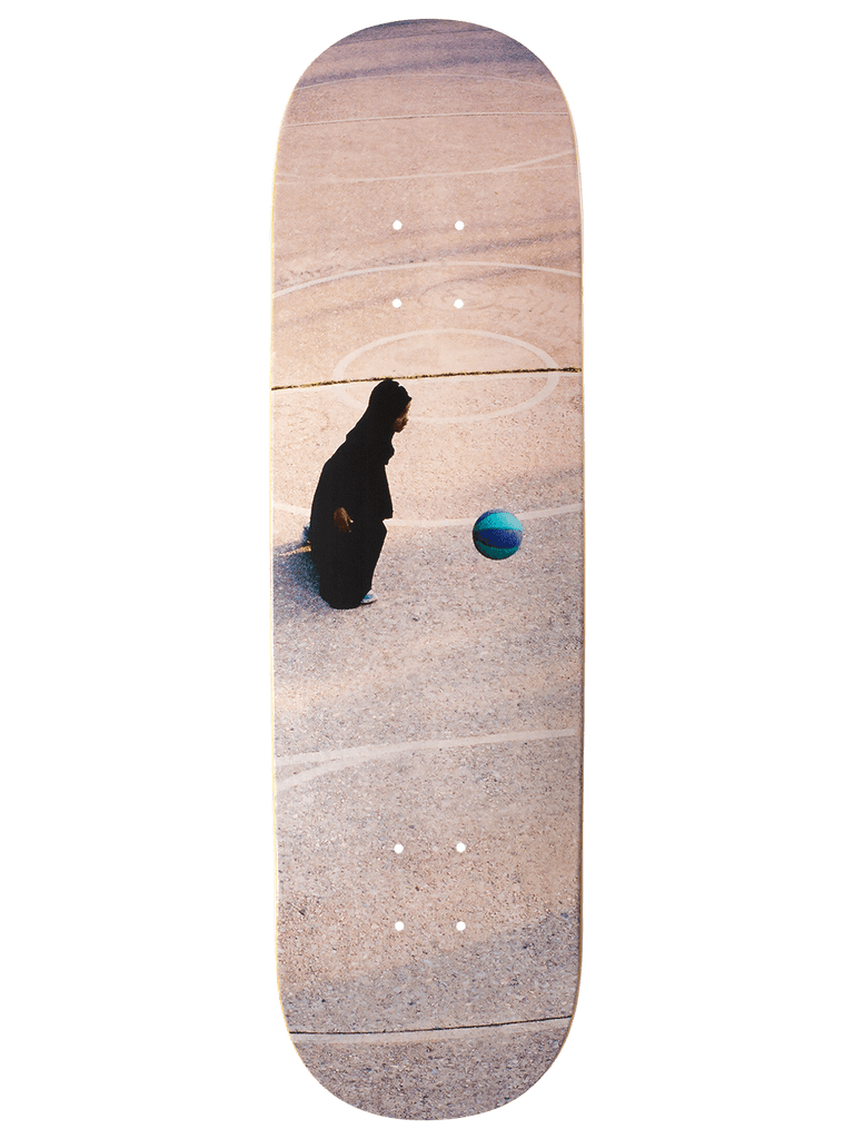 "Girl in Khumar Playing Basketball" Kader Sylla Pro Model Deck – VIOLET