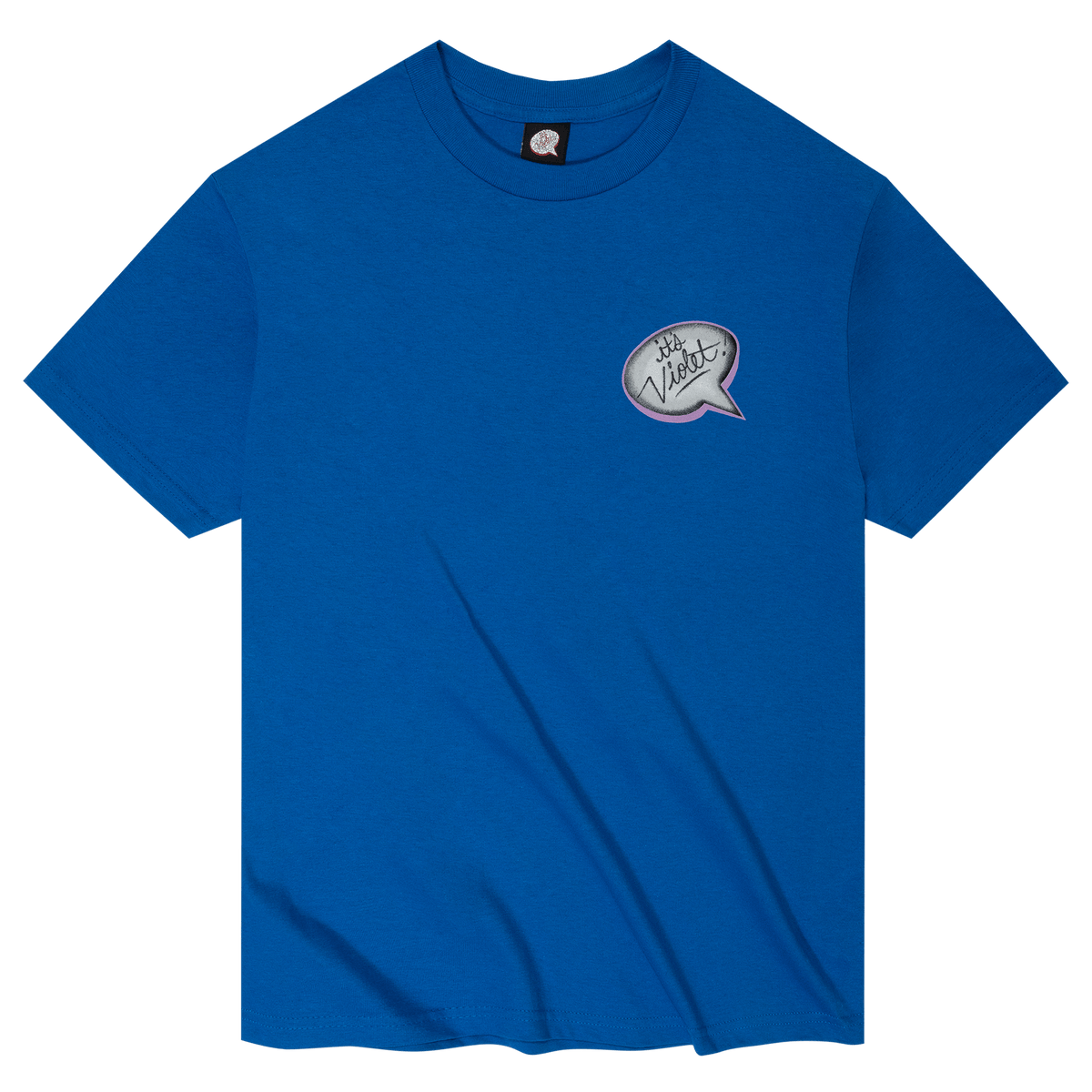 Kader "Put Your Money Where Your Mouth Is" Tee - Blue – VIOLET