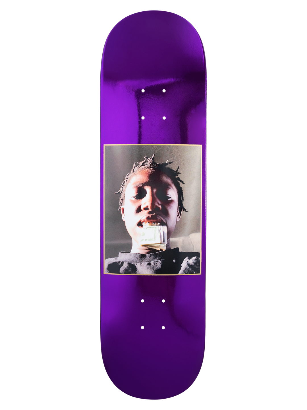 Kader "Put Your Money Where Your Mouth Is" Deck - Metallic Purple – VIOLET