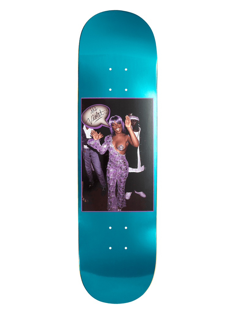 LIL' KIM - Metallic Blue – VIOLET