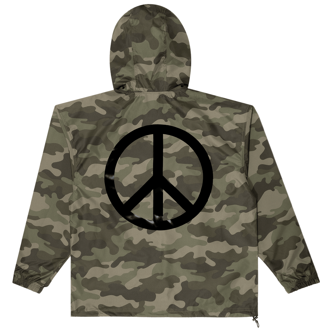 Peace Jacket - Green Camo – VIOLET