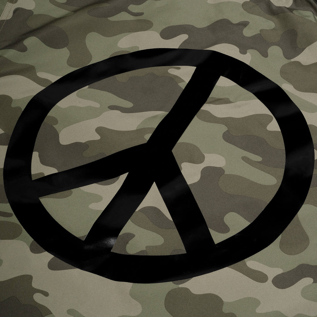 Peace Jacket - Green Camo – VIOLET