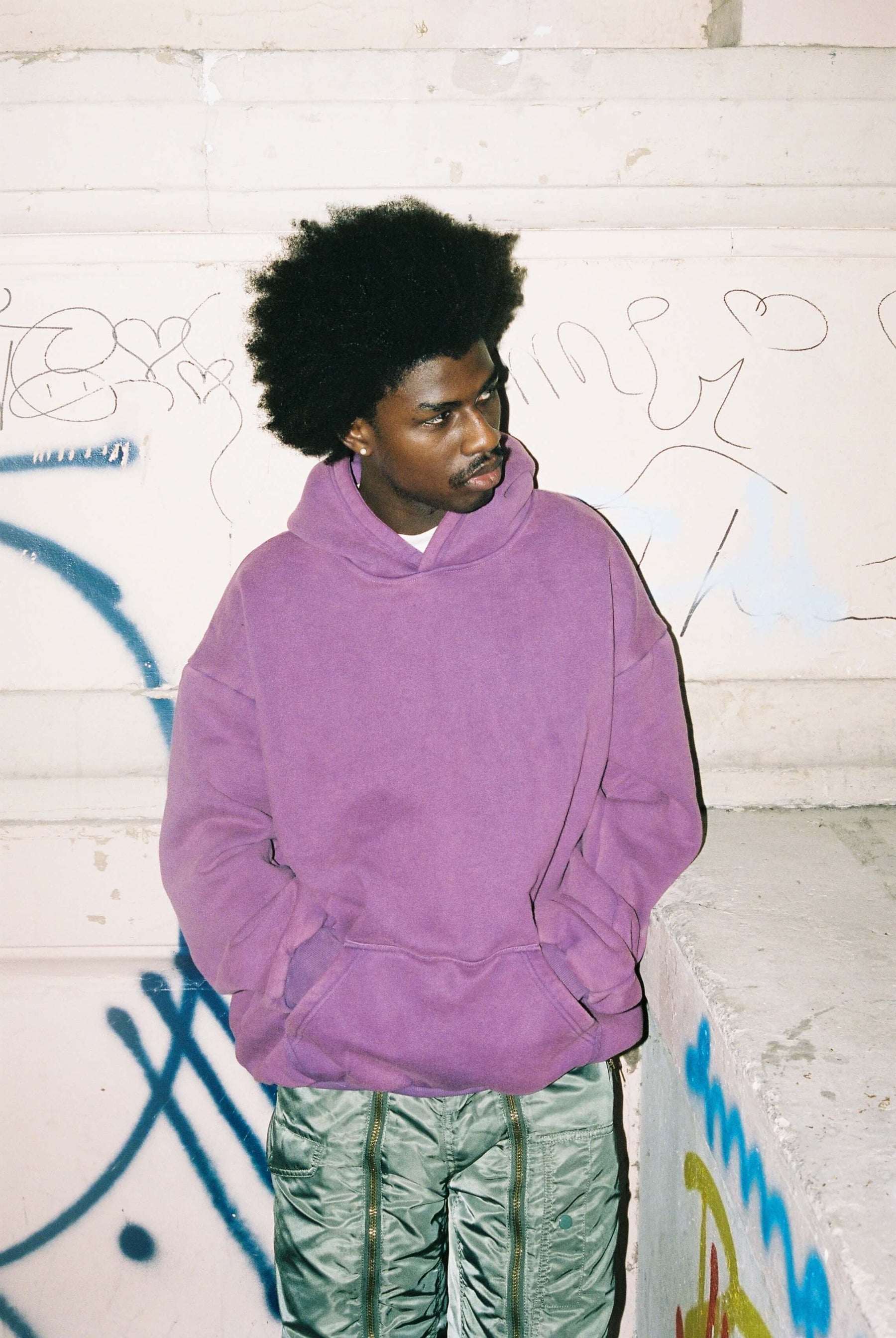 David Enth x Violet Logo Hoodie - Purple – VIOLET
