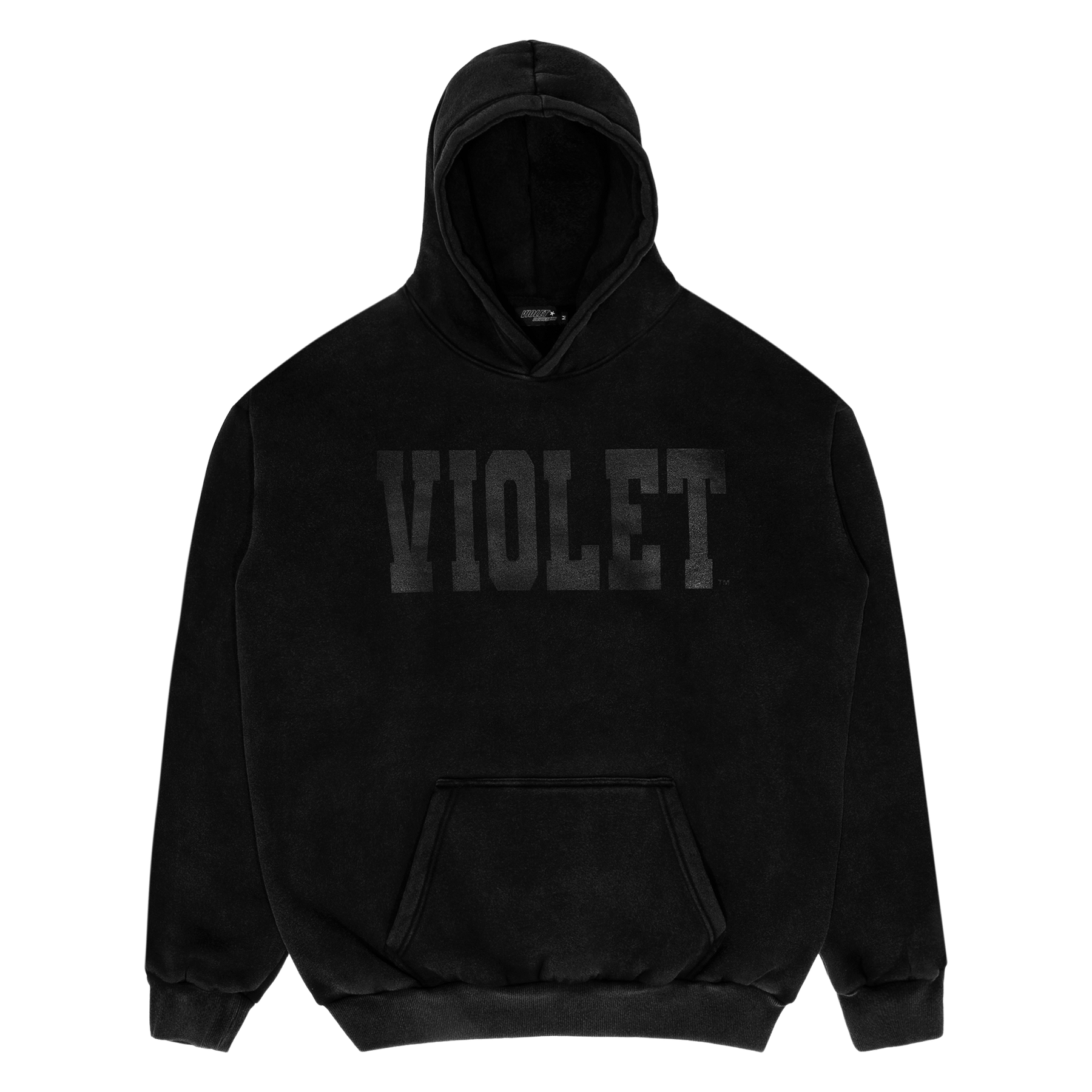 David Enth x Violet Logo Hoodie - Black – VIOLET